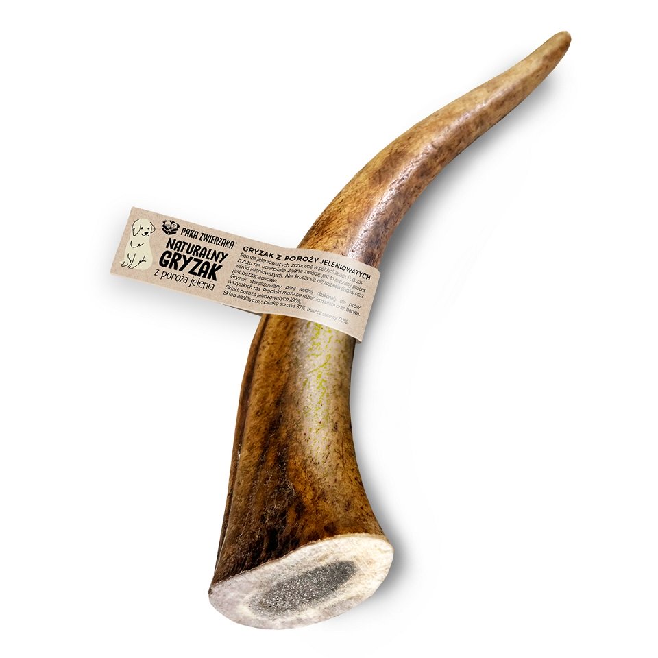 PAKA ZIERZAKA Brieža ragi suņiem graušanai Cietais XL 18 cm