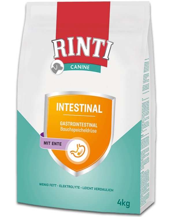 RINTI Canine Intestinal Duck ar pīli 4kg parduotuvėje Fera.lt ...