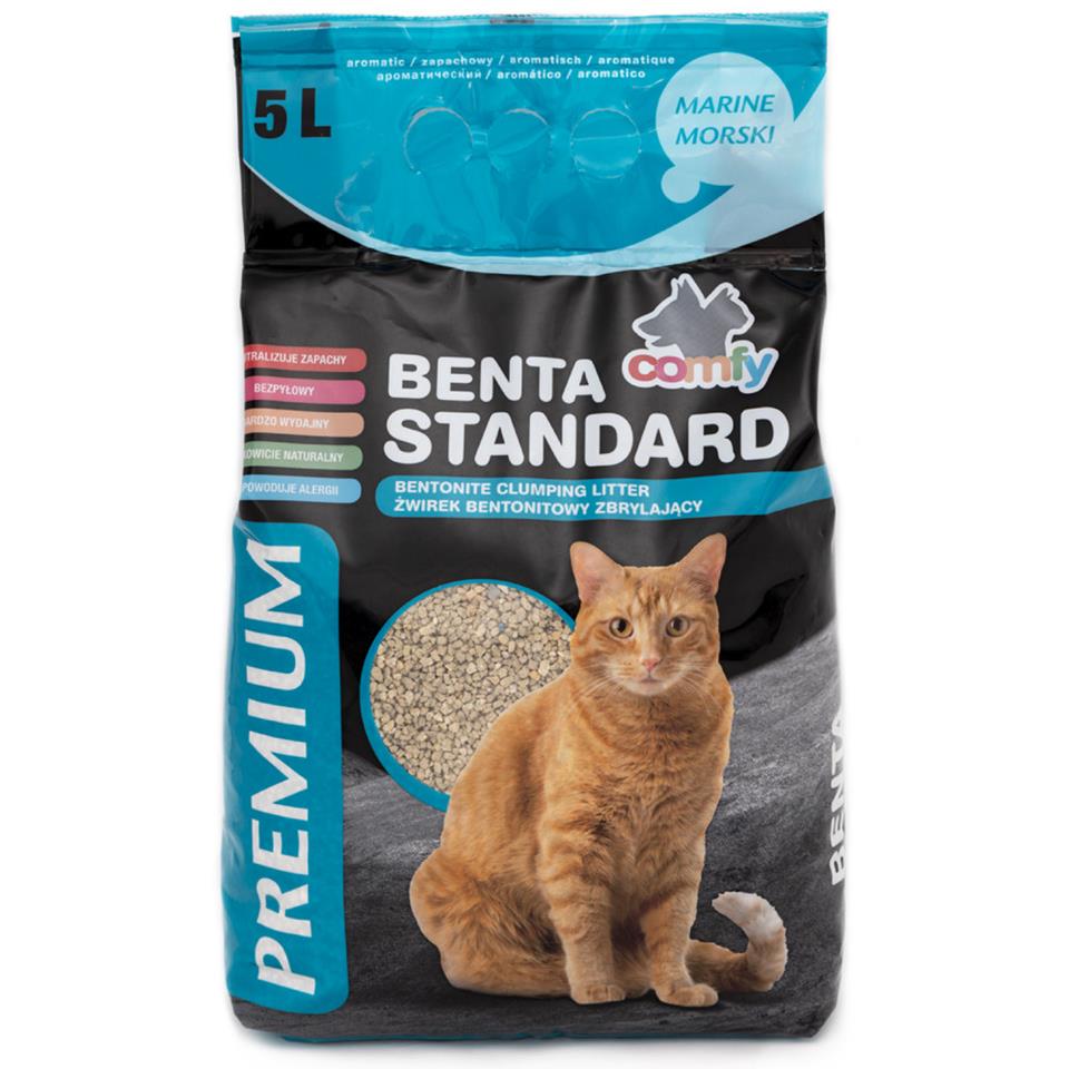 Comfy Benta Standard Marine sušokantis kraikas 5 l parduotuvėje Fera.lt mažiausios kainos gyvūnų ...