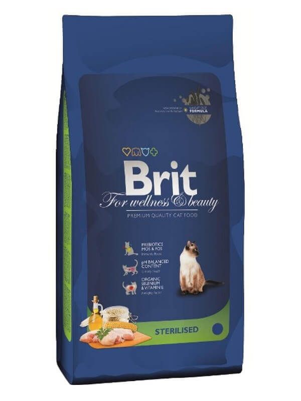 Brit Premium Sterilised 8 kg | Fera24.lv