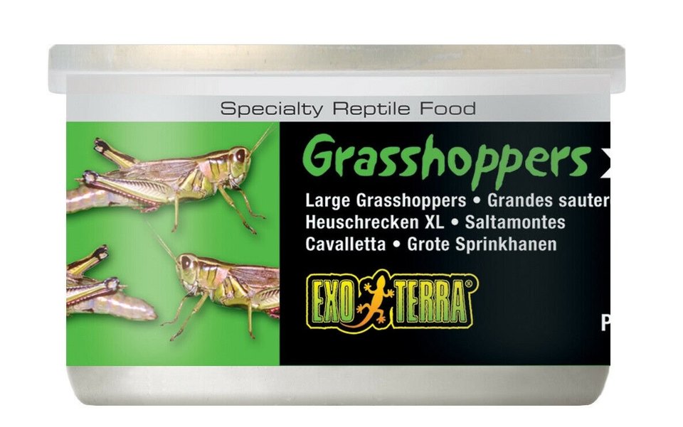 EXO TERRA Grasshoppers konservuoti žiogai XL 34 g parduotuvėje Fera.lt ...
